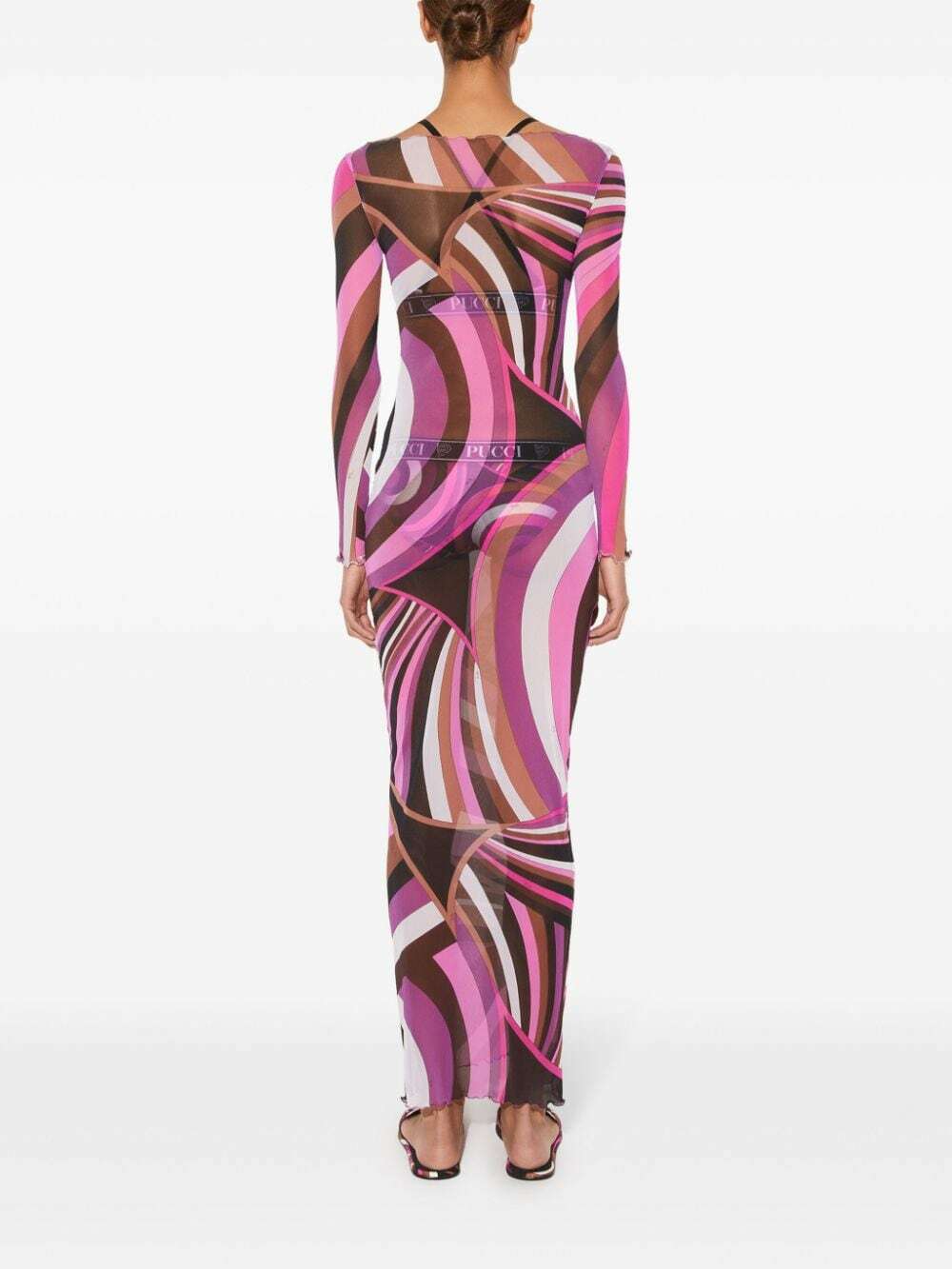 PUCCI - Printed Long Dress Emilio Pucci