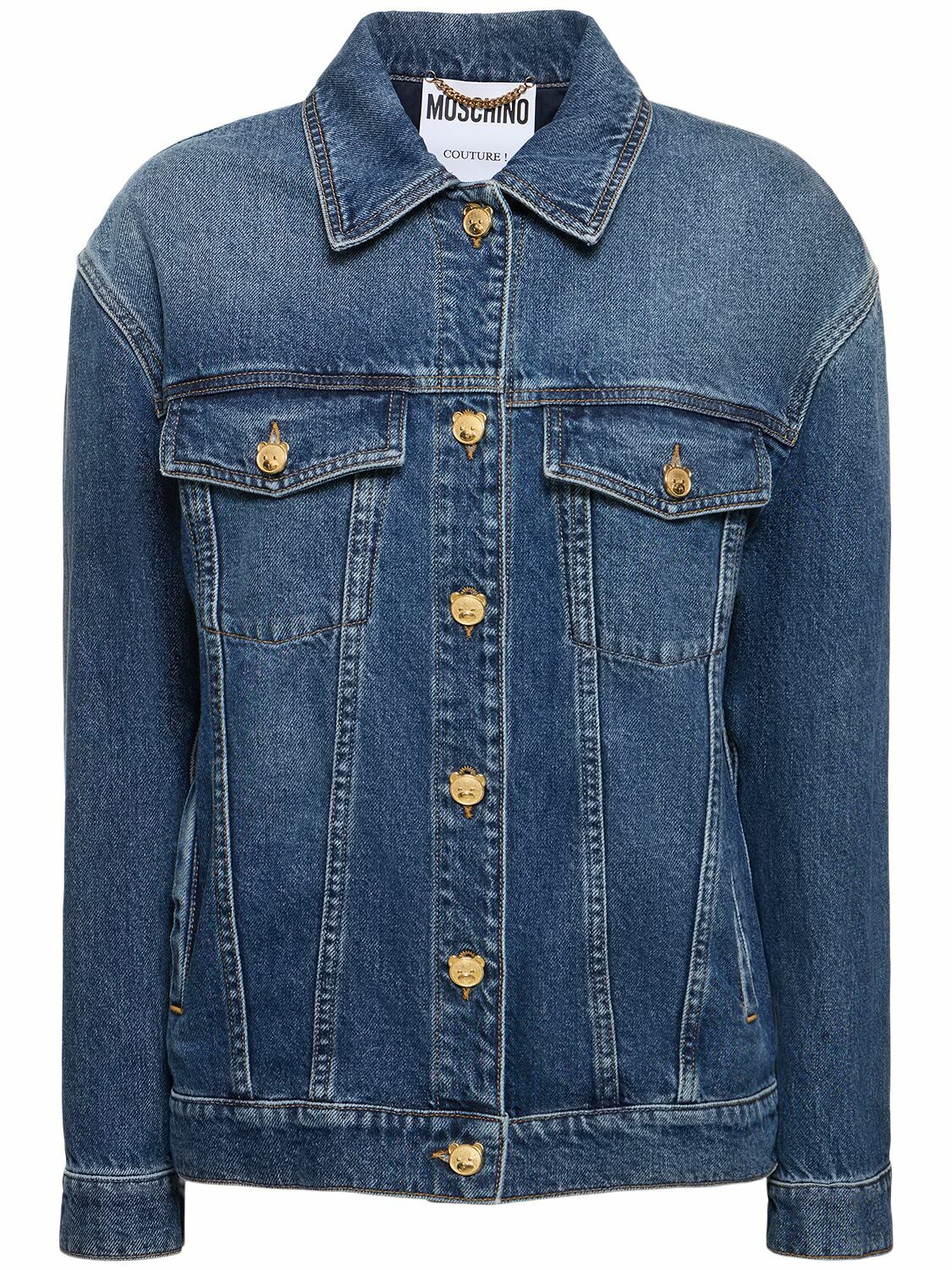 MOSCHINO Denim Shirt Jacket Moschino