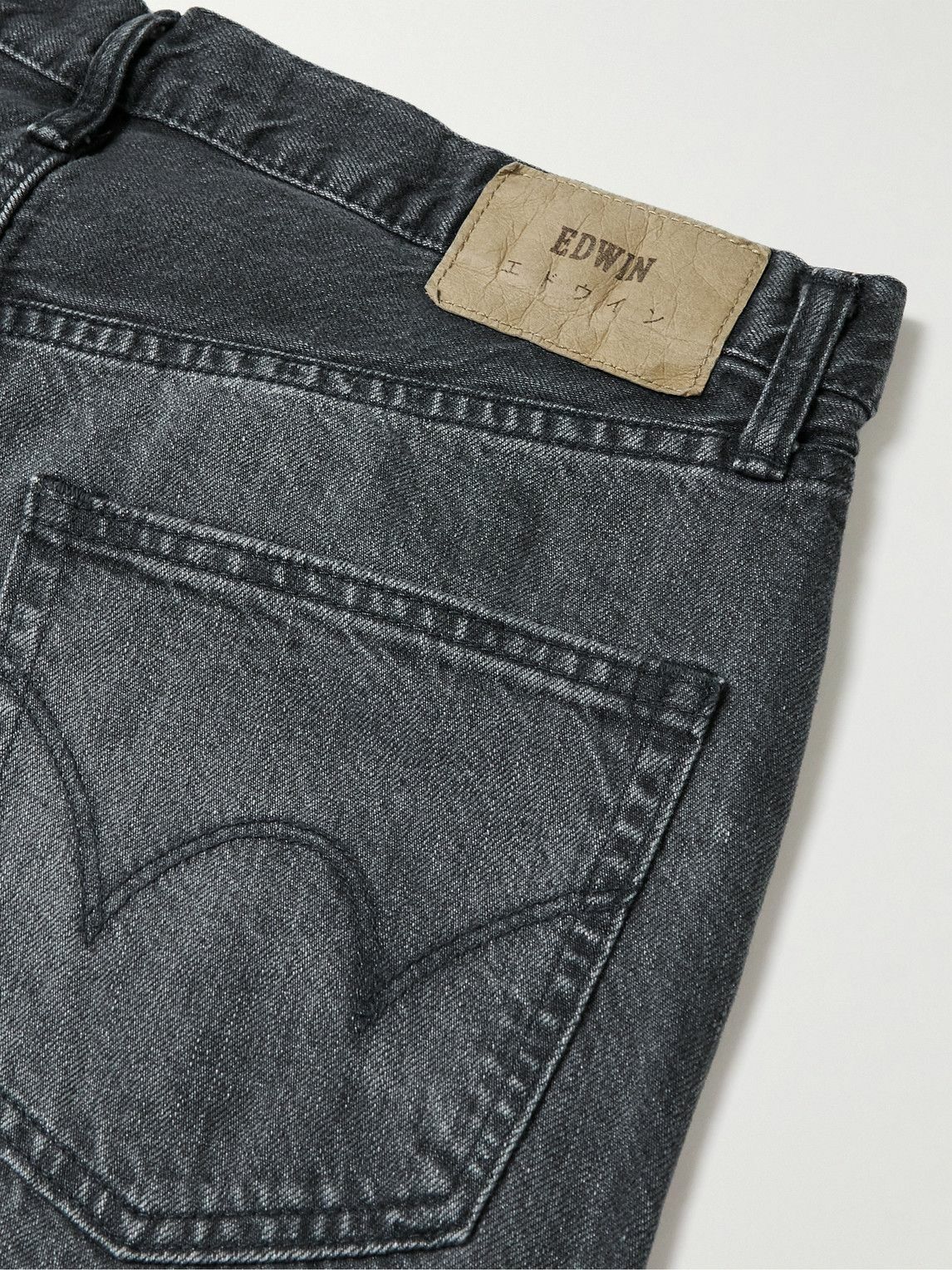 EDWIN - Tapered Selvedge Jeans - Black Edwin