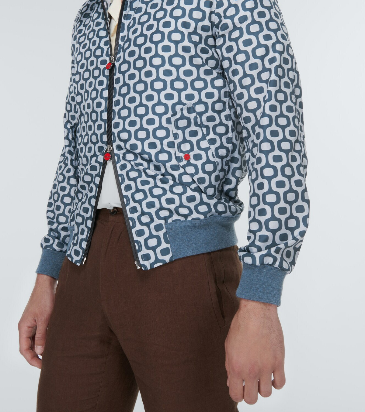 Kiton Printed jacket Kiton