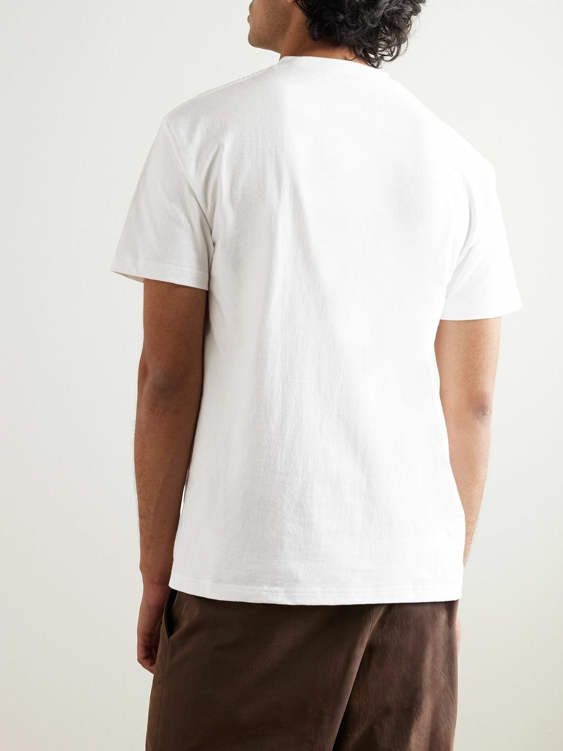 Beams Plus - Two-Pack Cotton-Jersey T-Shirts - White Beams Plus