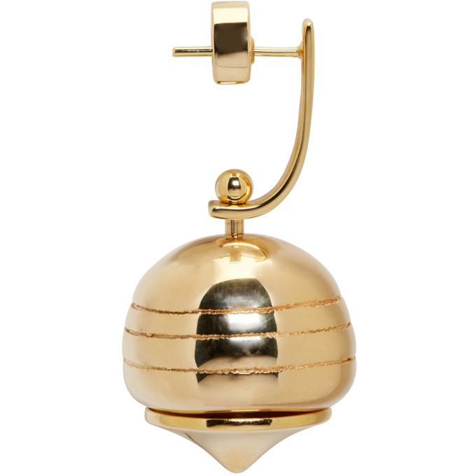 Loewe Gold Stone Fruit Earring Loewe