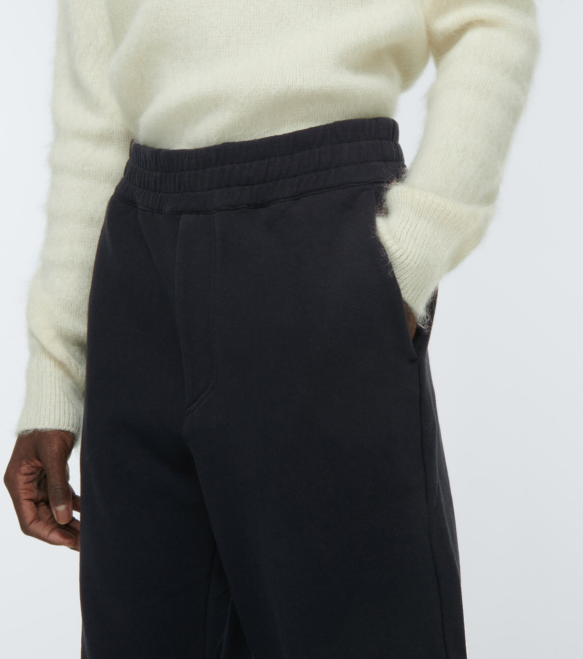 Zegna - Cotton and cashmere sweatpants Zegna