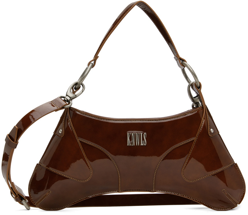 KNWLS Burgundy Razr Bag KNWLS