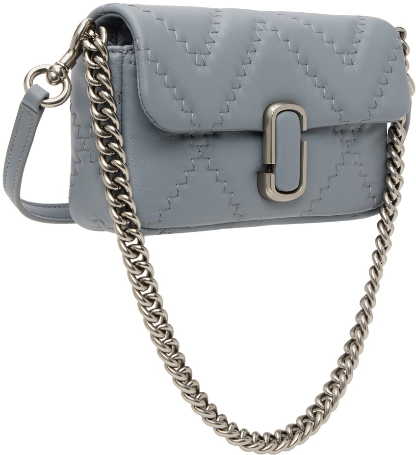 Marc Jacobs Gray 'Mini J Marc' Shoulder Bag Marc Jacobs