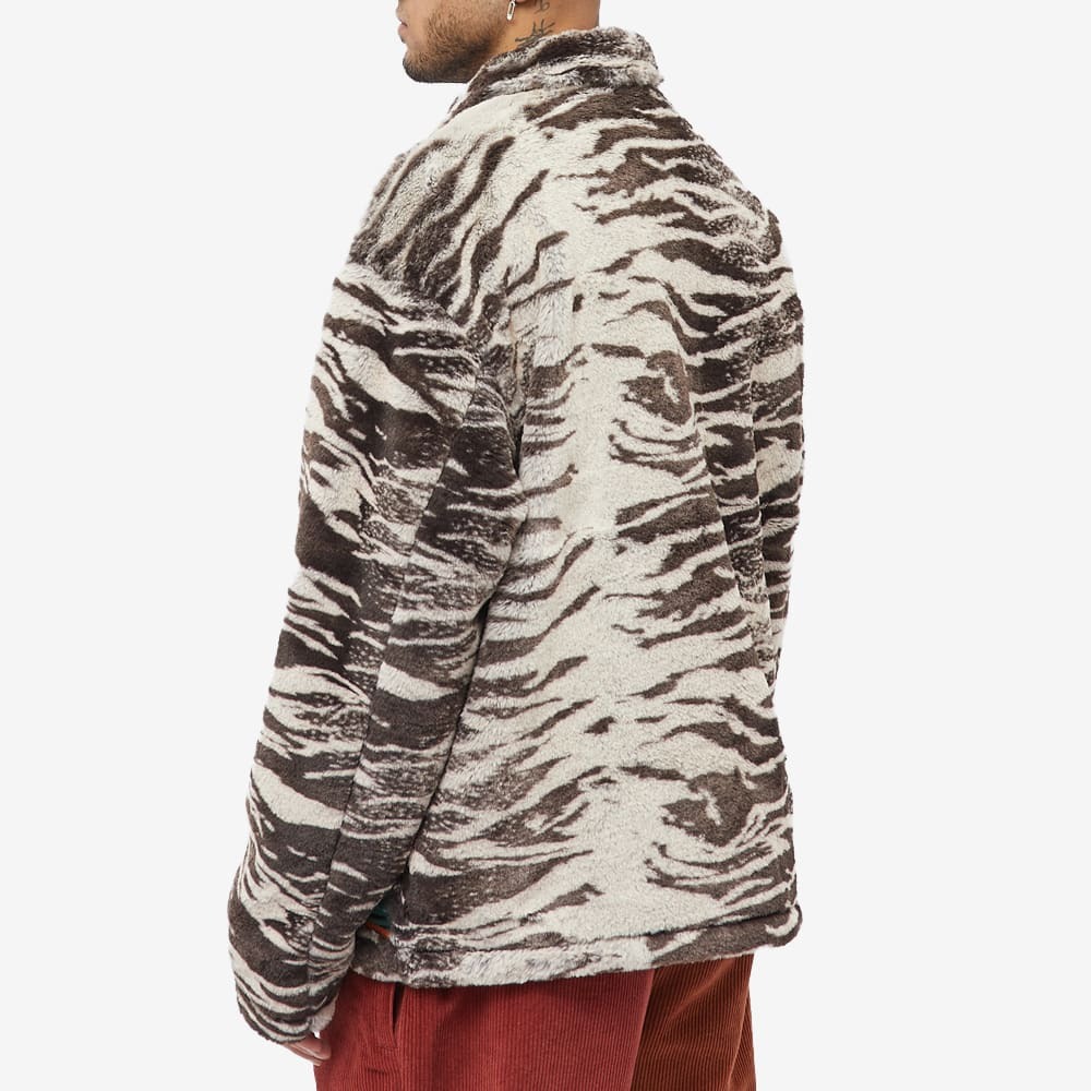 Brain Dead Men's Readers Fur Jacket in Tiger Brown Brain Dead