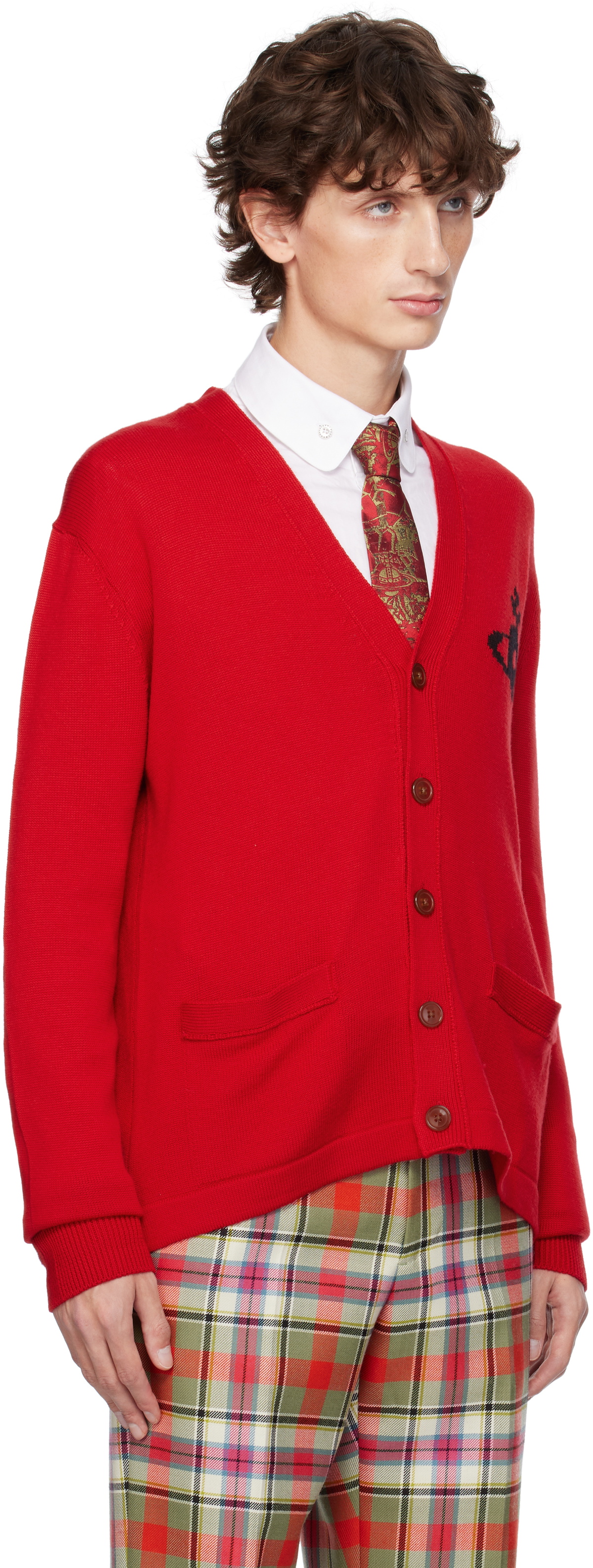 Vivienne Westwood Red Alex Cardigan Vivienne Westwood