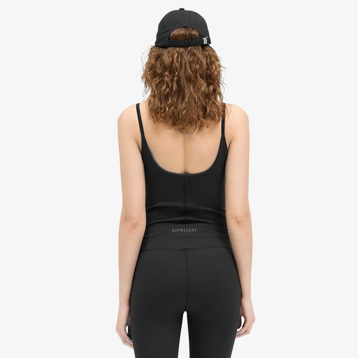 Represent Women's Cami Top in Jet Black Represent