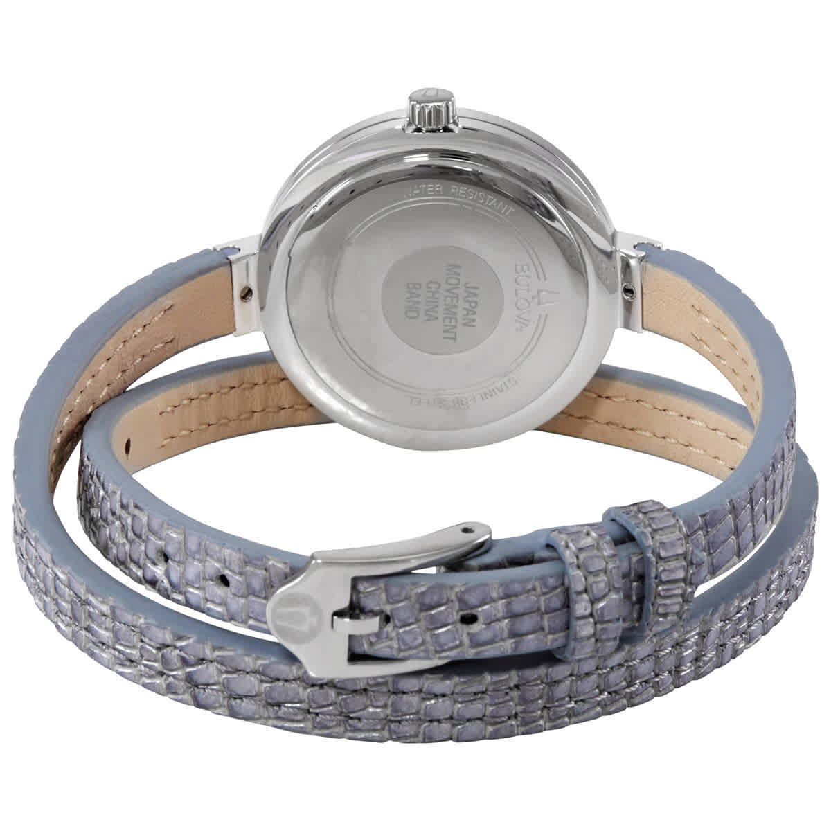 Bulova Rhapsody Quartz White Dial Ladies Watch 96R236 Bulova