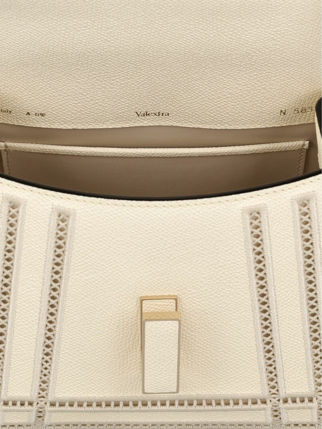VALEXTRA - Mini Iside A Jour Embroidered Bag Valextra