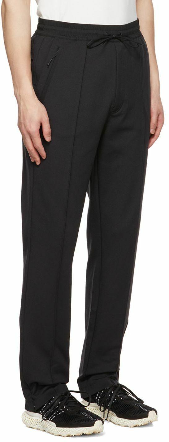 Y-3 Black Classic Straight-Leg Track Pants Y-3