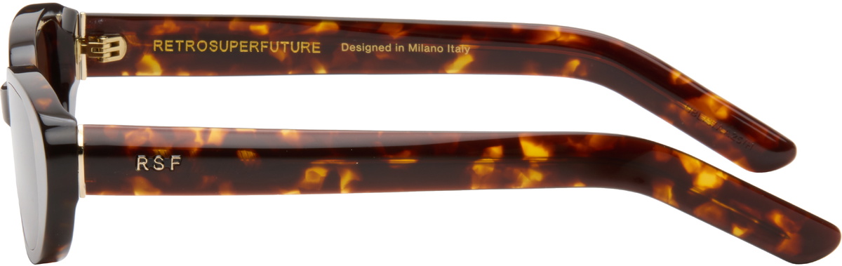 RETROSUPERFUTURE Brown Vega Sunglasses RETROSUPERFUTURE