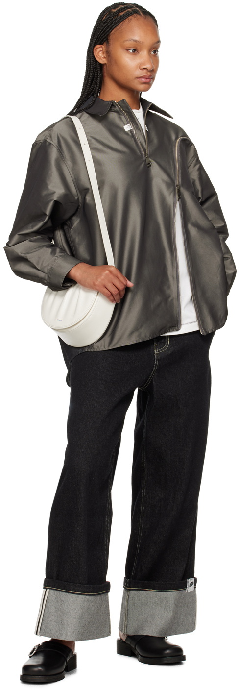 ADER error Gray Zip Vent Polo ADER error