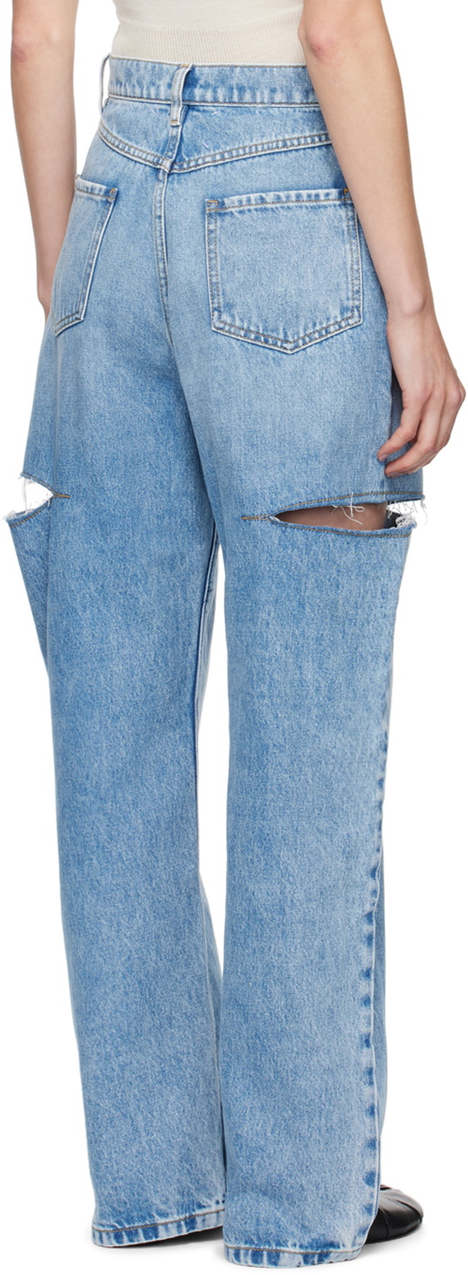 Maison Margiela Blue Slash Jeans Maison Margiela