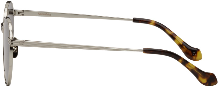 Nanushka Silver Pola Sunglasses Nanushka