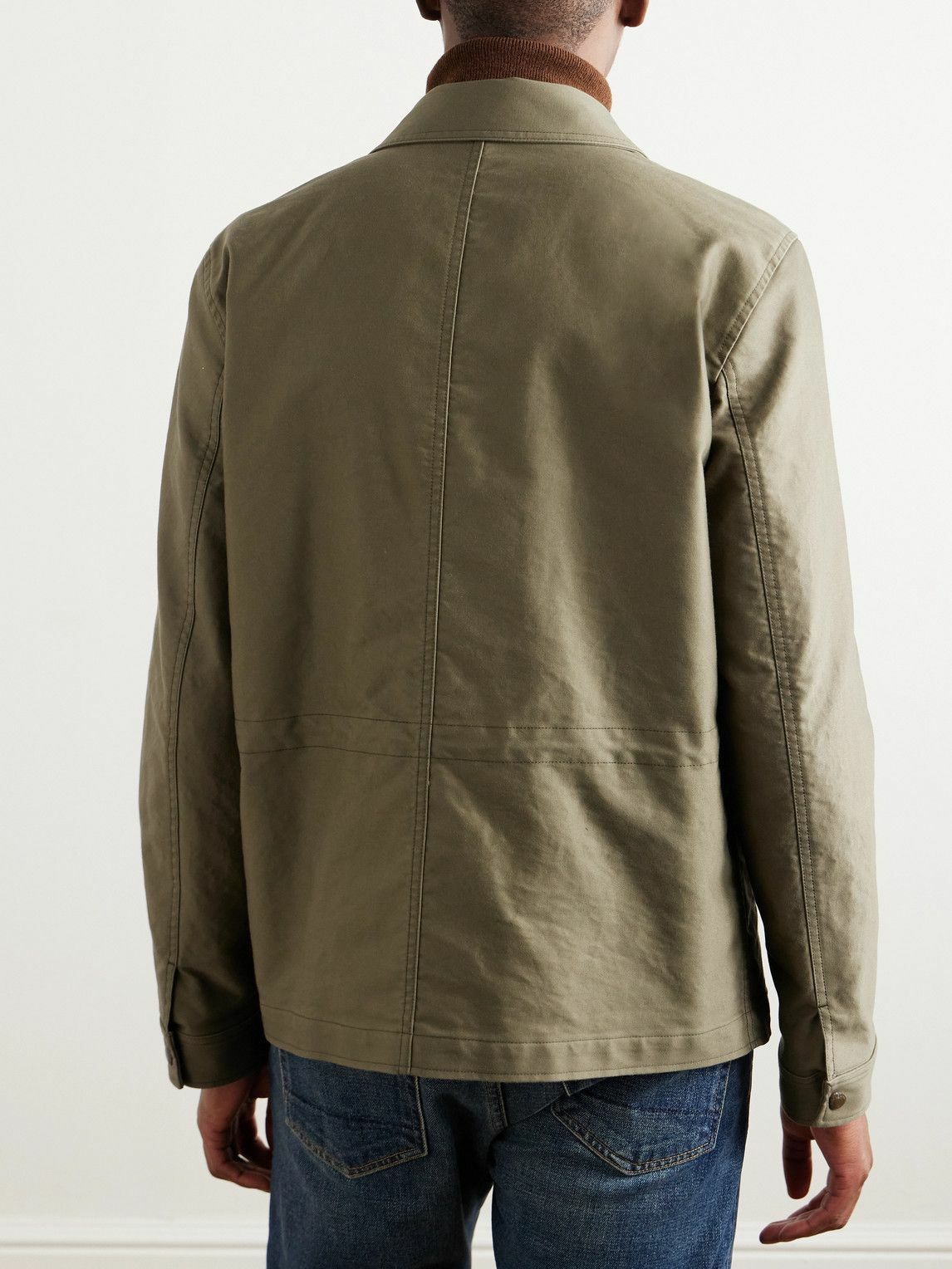 TOM FORD - Cotton-Twill Jacket - Green TOM FORD