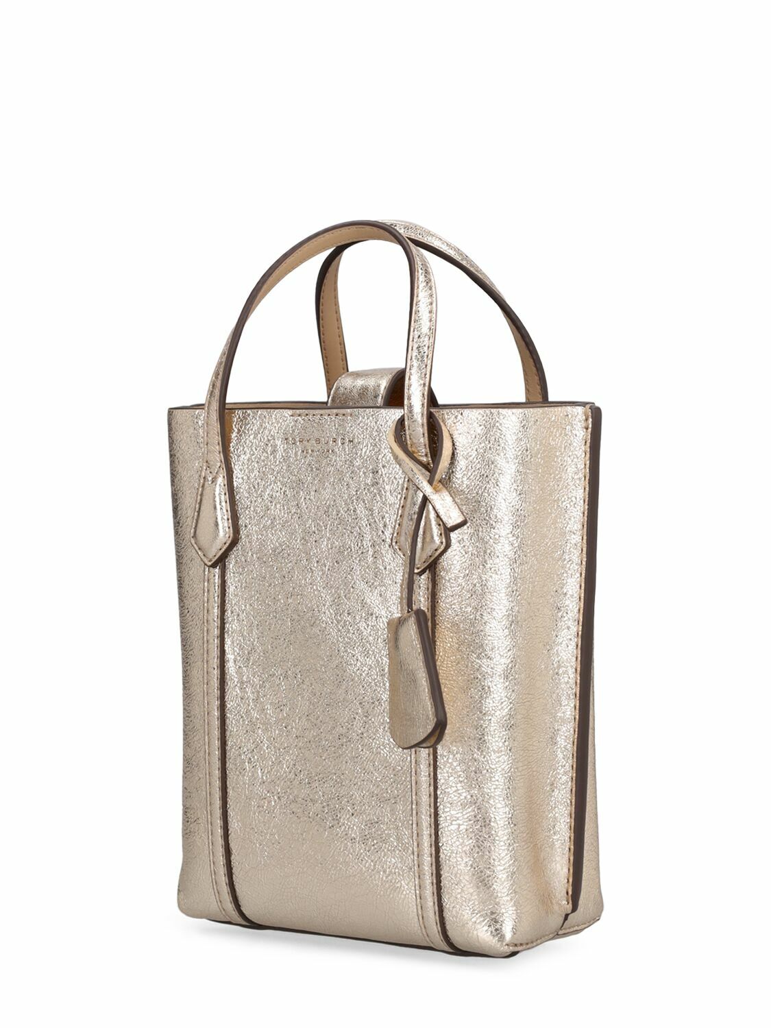 TORY BURCH Mini Perry Metallic Top Handle Bag Tory Burch