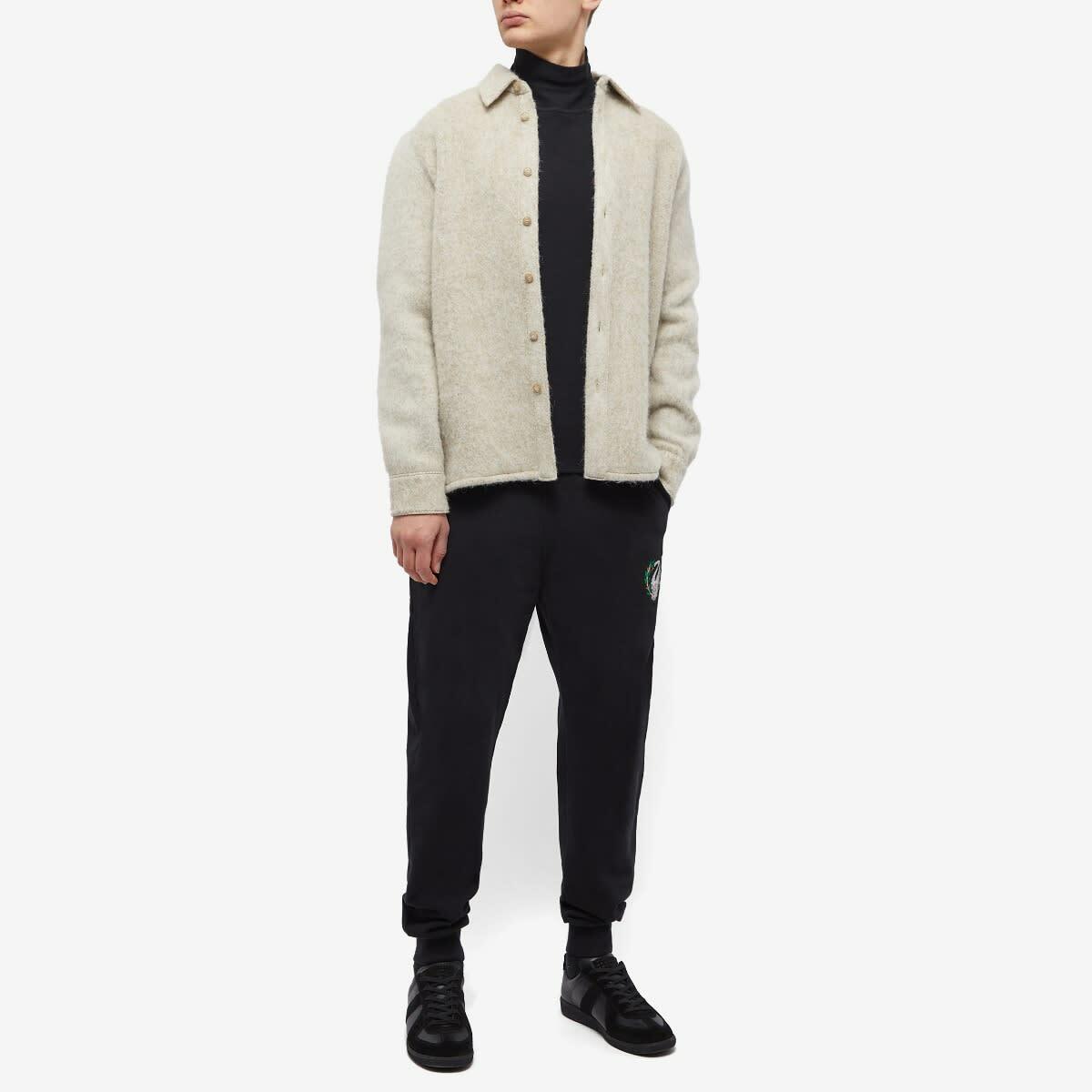 Casablanca Men's Swan Logo Sweat Pant in Black Casablanca