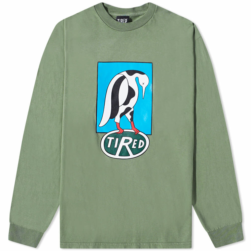 Tired Skateboards Men's Rover Long Sleeve T-Shirt in Neutrals Tired ...