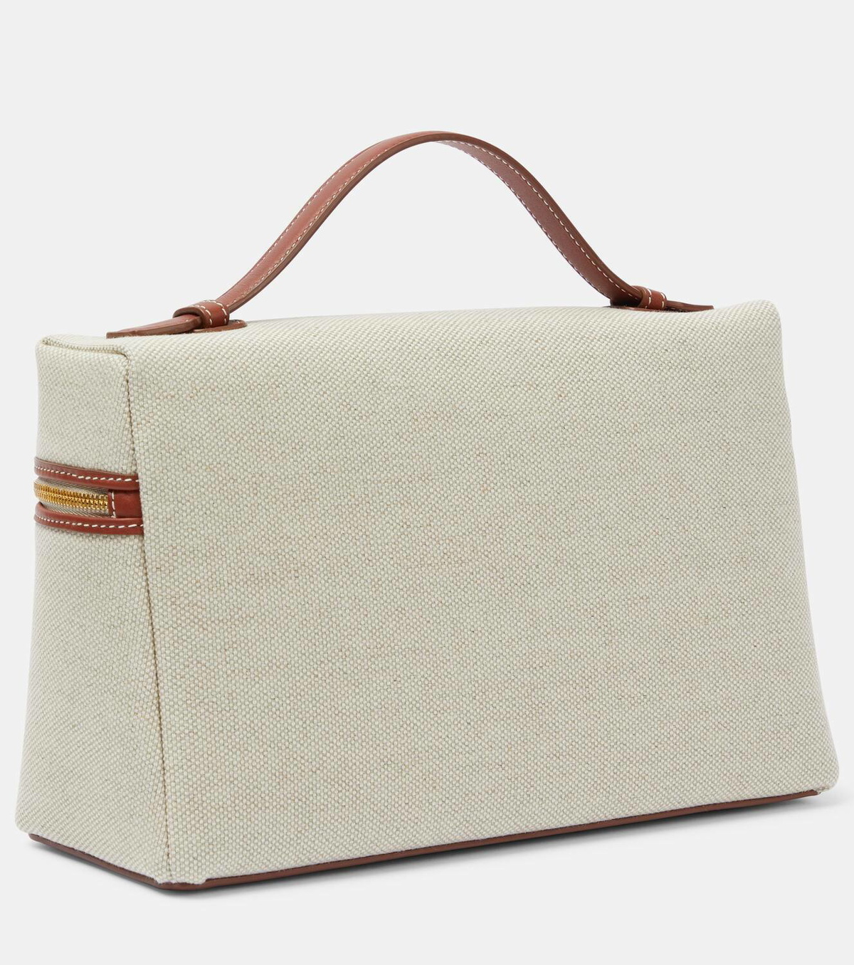 Loro Piana Extra Pocket Medium canvas tote bag Loro Piana