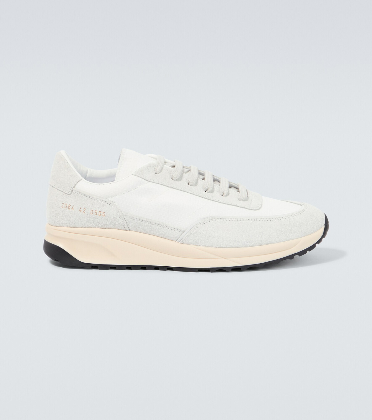 Common Projects - Track 80 suede-paneled sneakers Common Projects