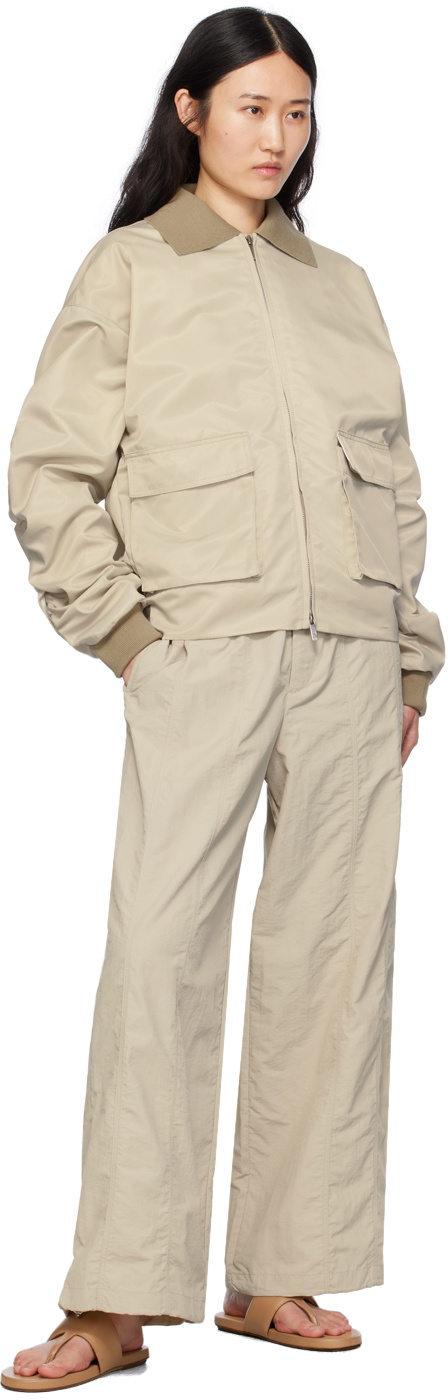 Birrot Beige Giwa Trousers Birrot