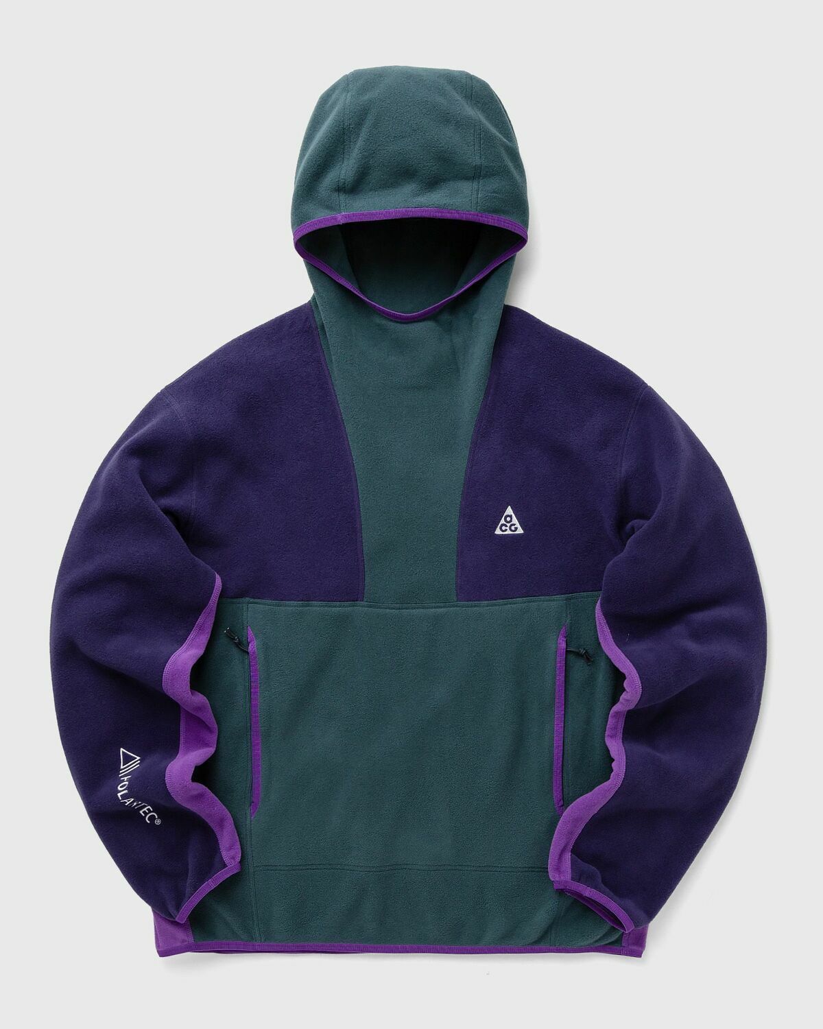 Nike "Nike Acg ""Wolf Tree"" Men's Pullover Hoodie" Green/Purple - Mens ...