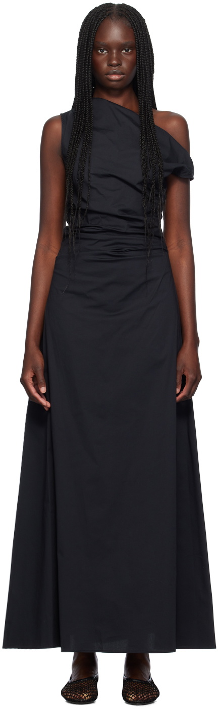 Staud Black Phare Maxi Dress Staud