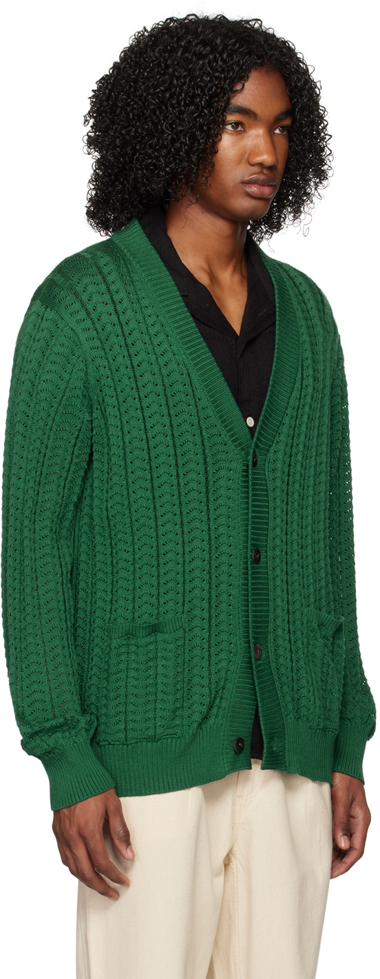 Corridor Green Scallop Cardigan Corridor