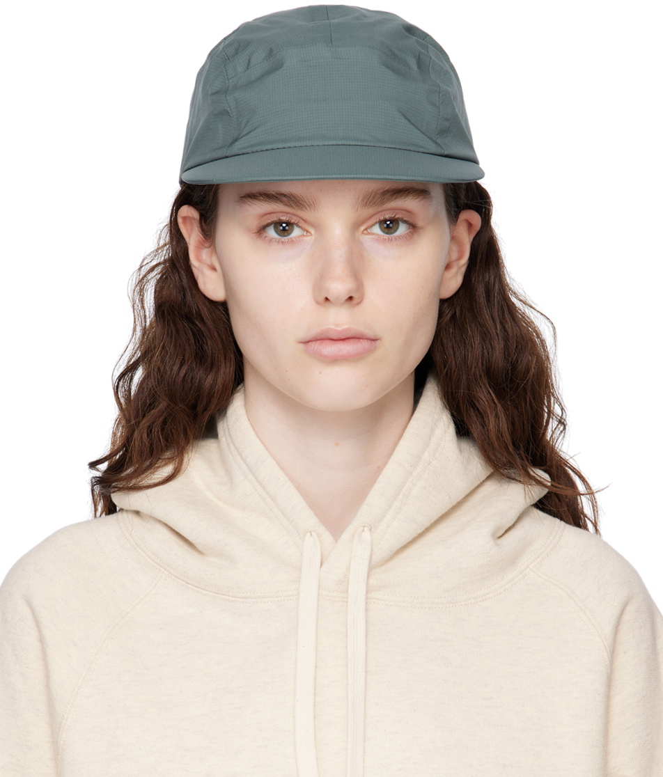 Snow Peak Green 3 Layer Rain Flat Cap Snow Peak
