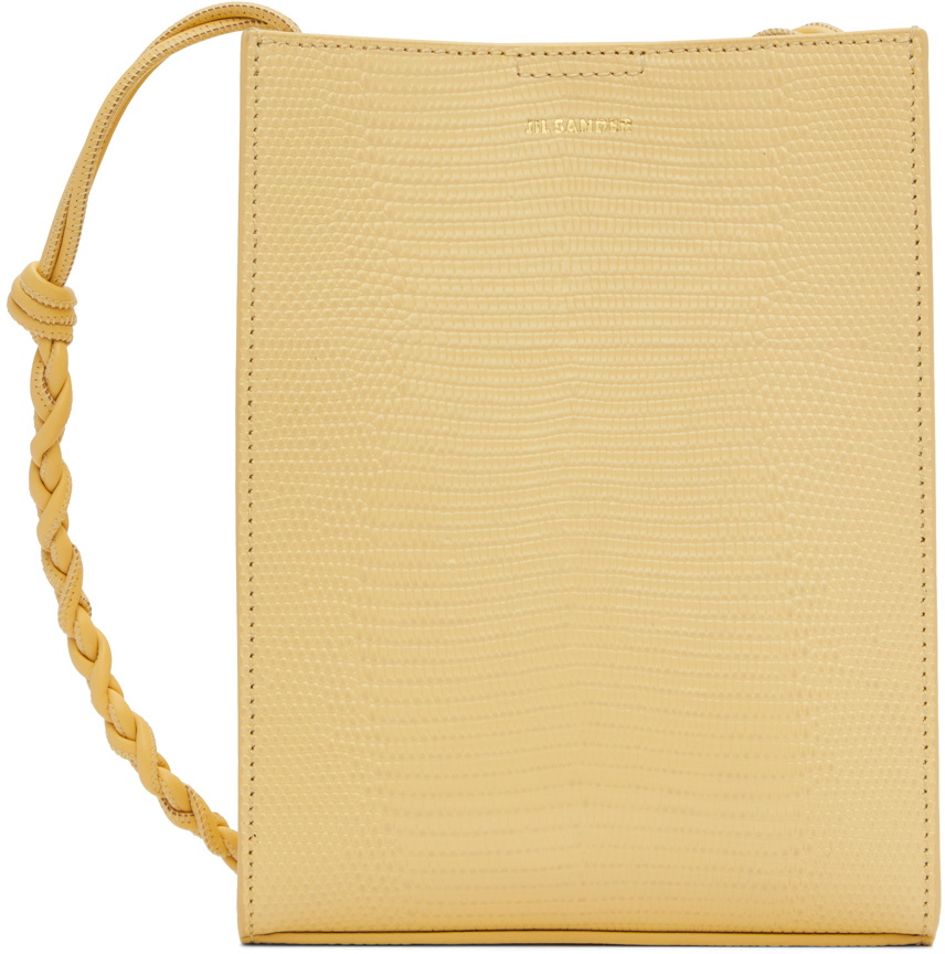 Jil Sander Yellow Small Tangle Shoulder Bag Jil Sander