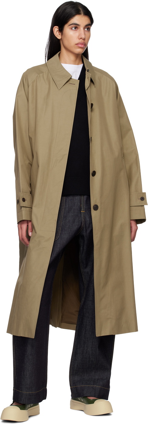 Studio Nicholson Khaki Holin Coat Studio Nicholson