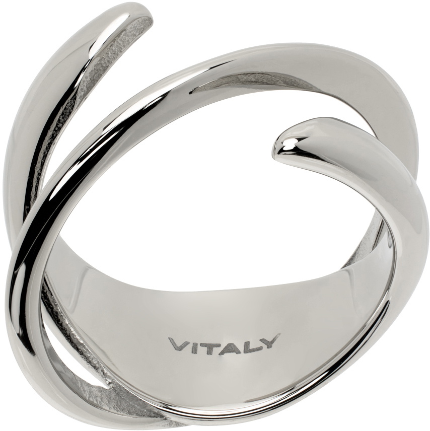 Vitaly Silver Helix Ring Vitaly