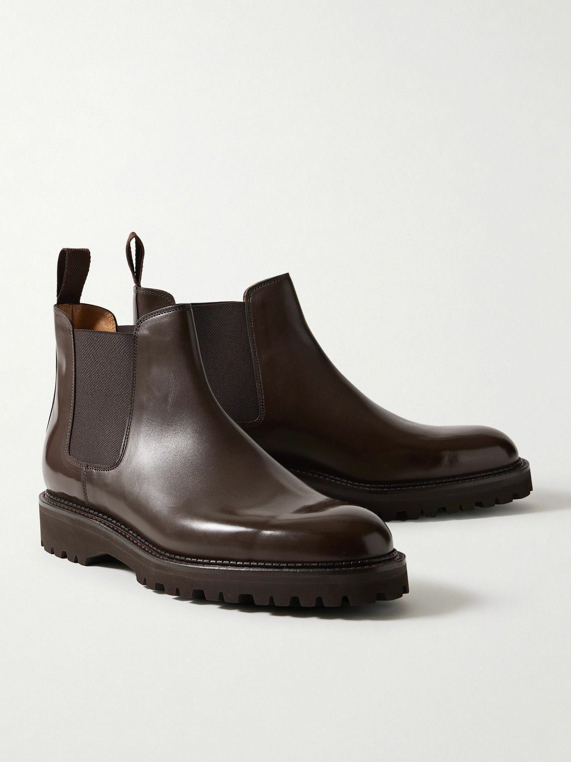 John Lobb - Lawry Leather Chelsea Boots - Brown John Lobb