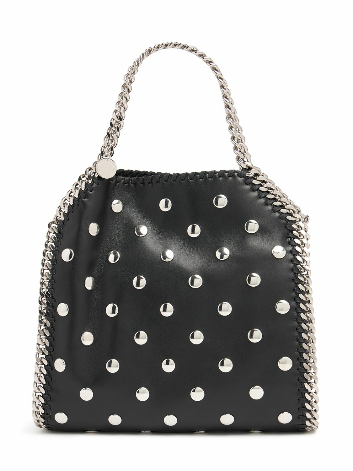 STELLA MCCARTNEY Mini Falabella Studded Top Handle Bag Stella McCartney
