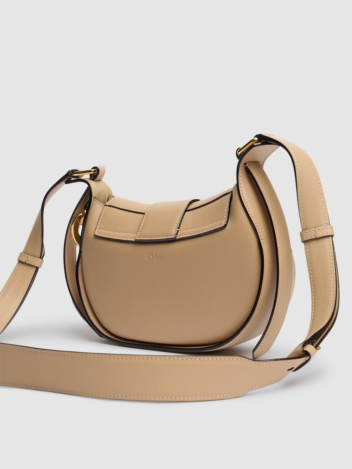 CHLOÉ Small Chloe Ride Leather Shoulder Bag Chloe