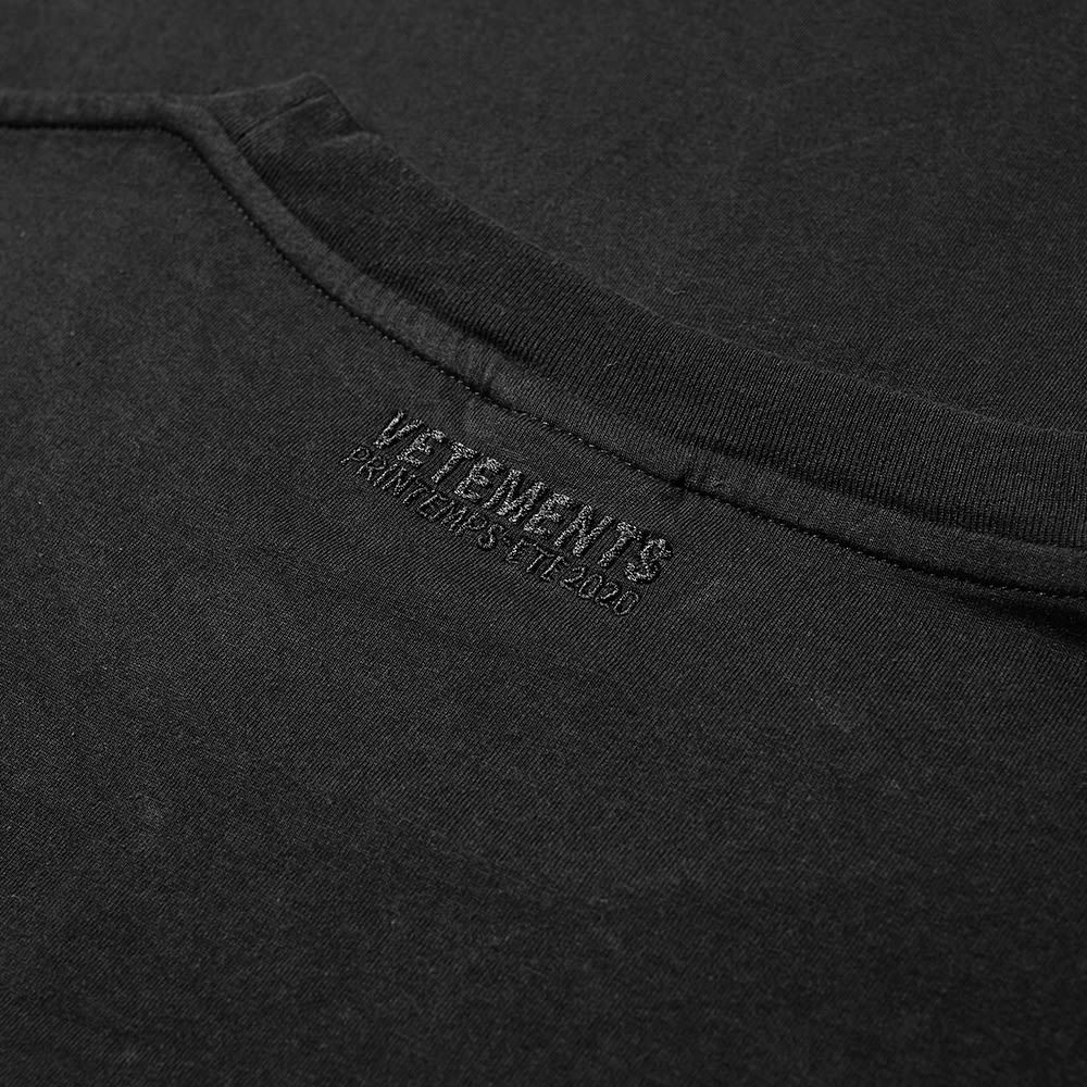 VETEMENTS Oversized Plain Tee Vetements