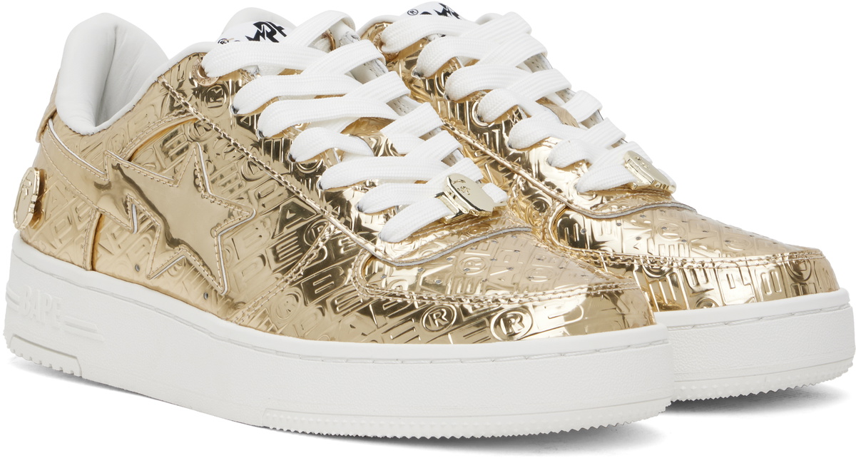 BAPE Gold BAPE STA #5 Sneakers A Bathing Ape