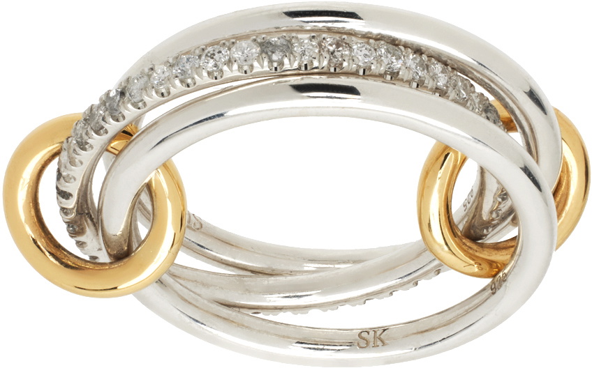 Spinelli Kilcollin Silver & Gold Sonny SG Gris Ring Spinelli Kilcollin