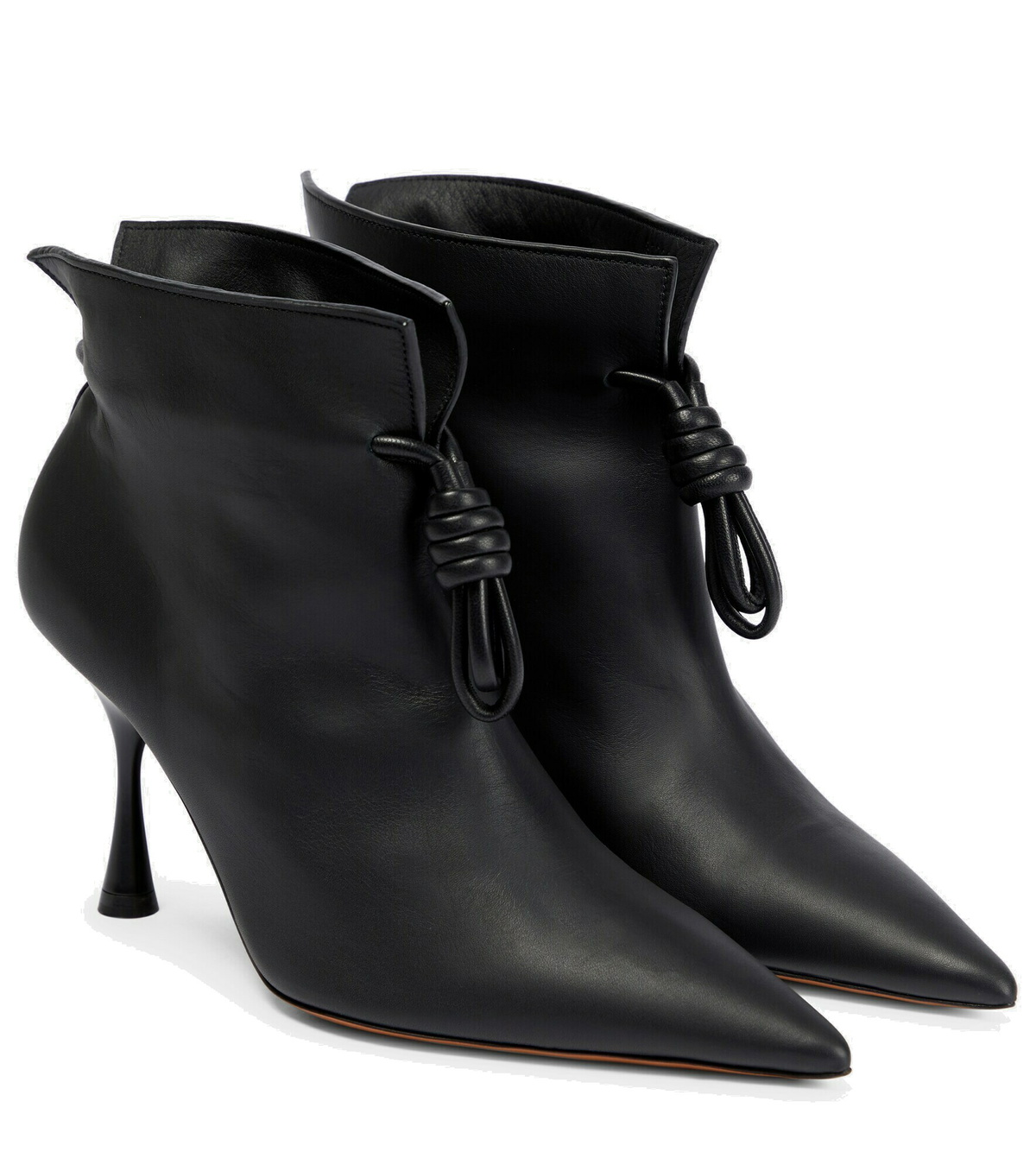 Loewe - Flamenco leather ankle boots Loewe