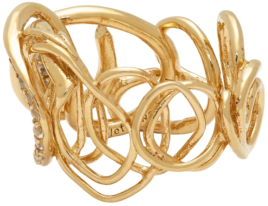 Completedworks Gold Time In Reverse Ring Completedworks