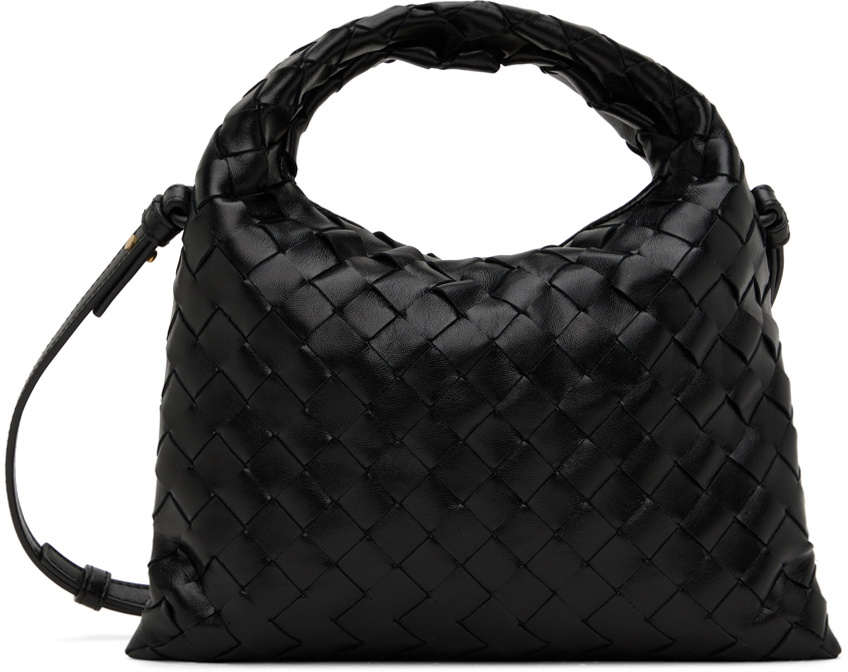 Bottega Veneta Black Mini Hop Bag Bottega Veneta