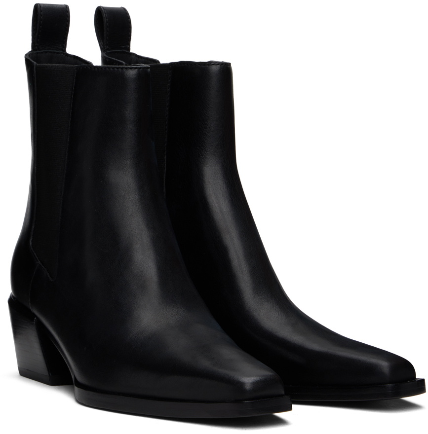 rag & bone Black Joni Chelsea Boots Rag and Bone