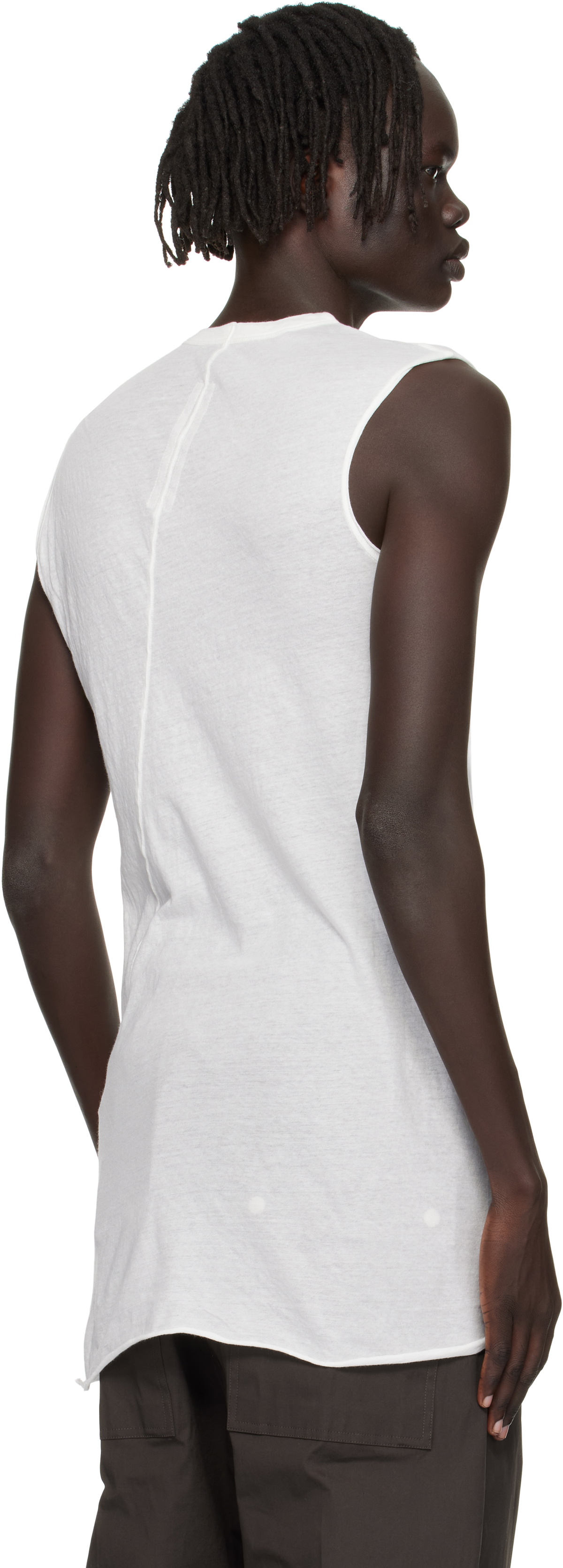 Rick Owens Off-White Concordians Basic SL Tank Top Rick Owens