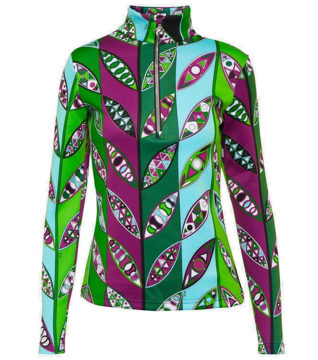 Pucci x Fusalp printed half-zip ski top Emilio Pucci