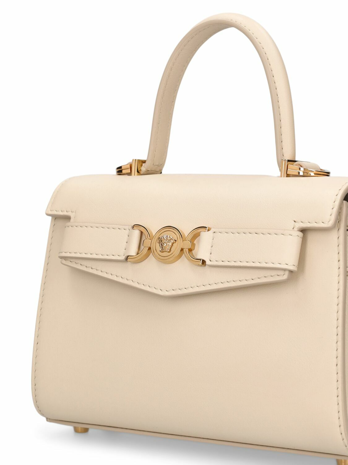 VERSACE Small Medusa '95 Leather Top Handle Versace