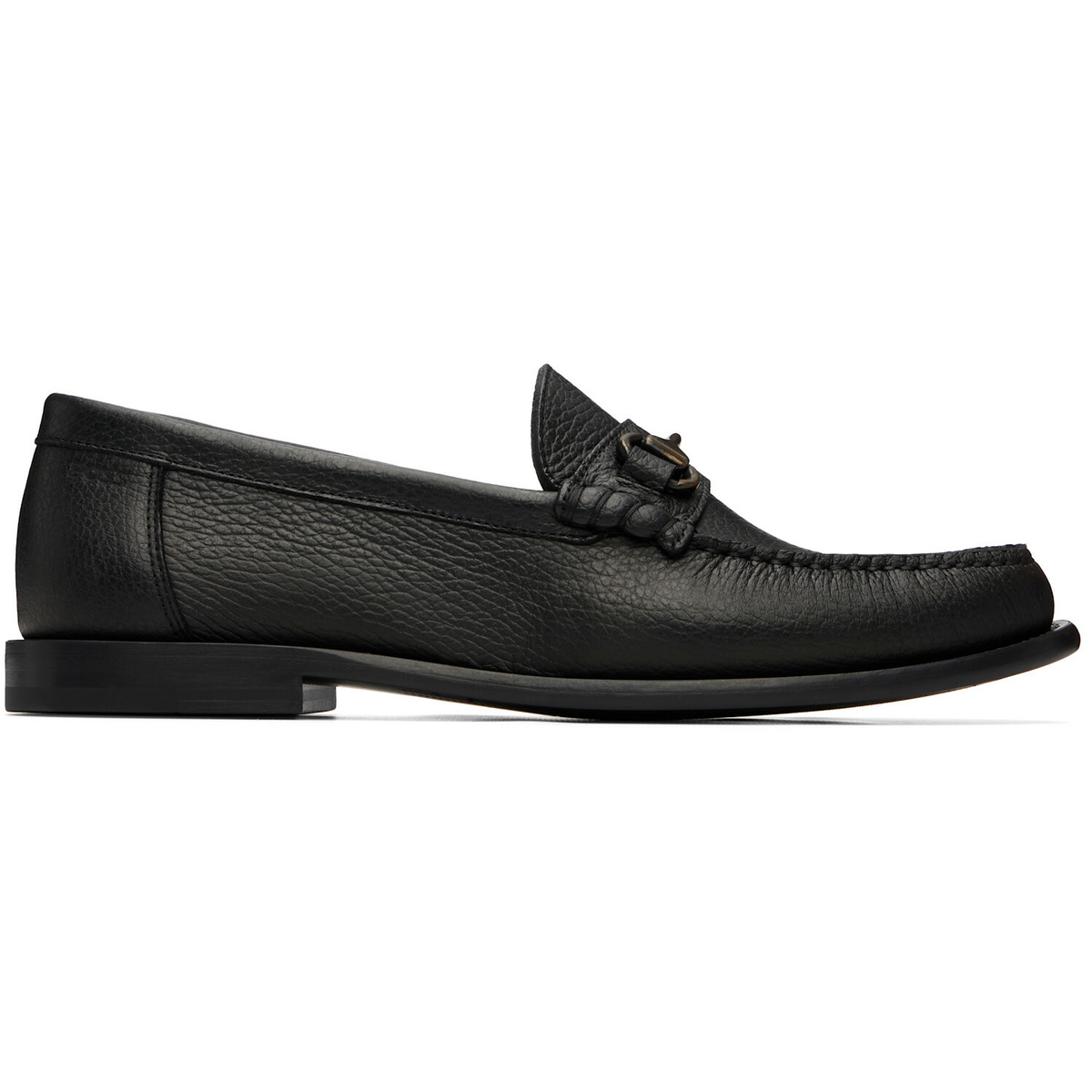 BOSS Black Leather Loafers BOSS