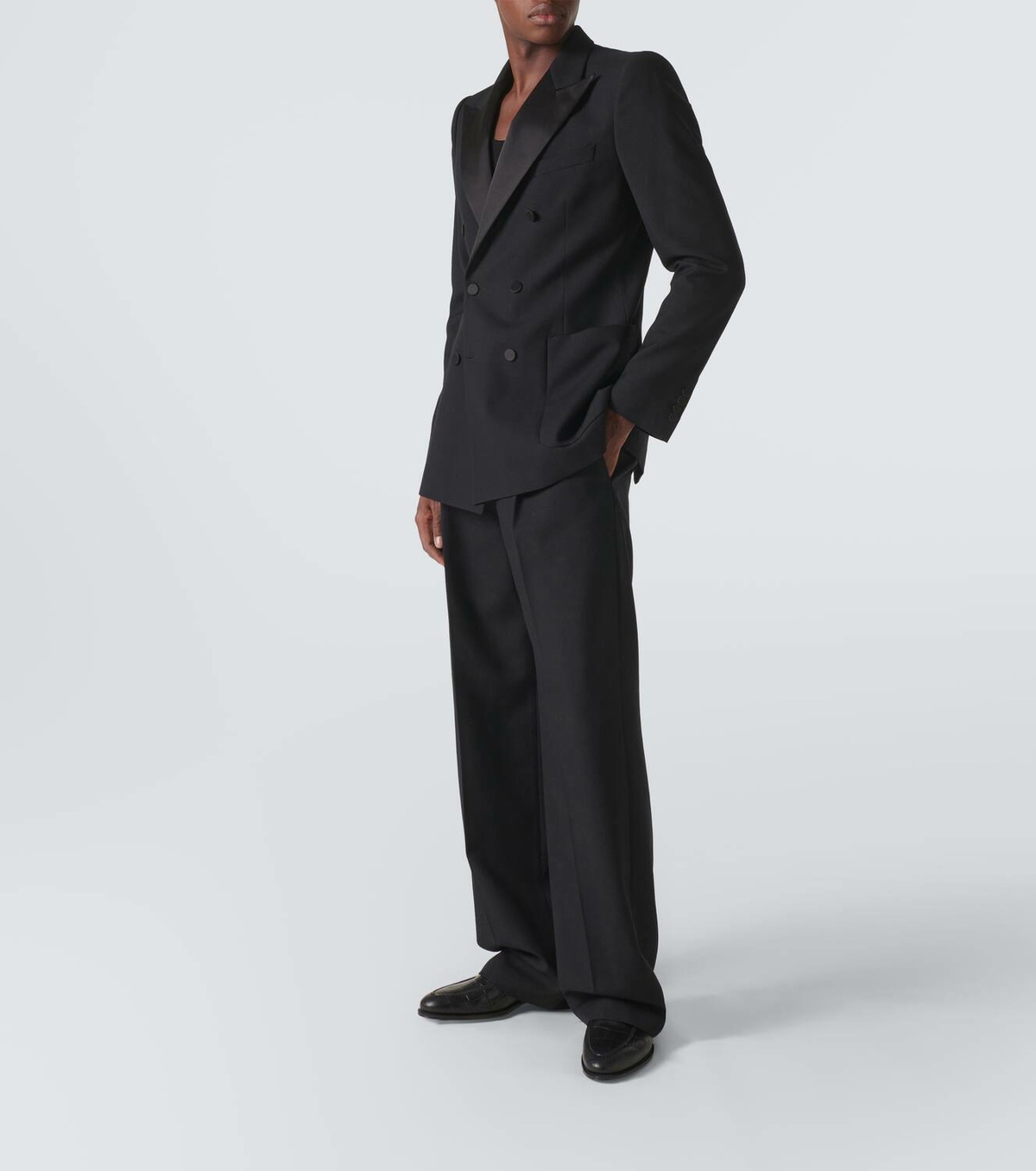 George Cleverley Colony croc-effect leather loafers George Cleverley