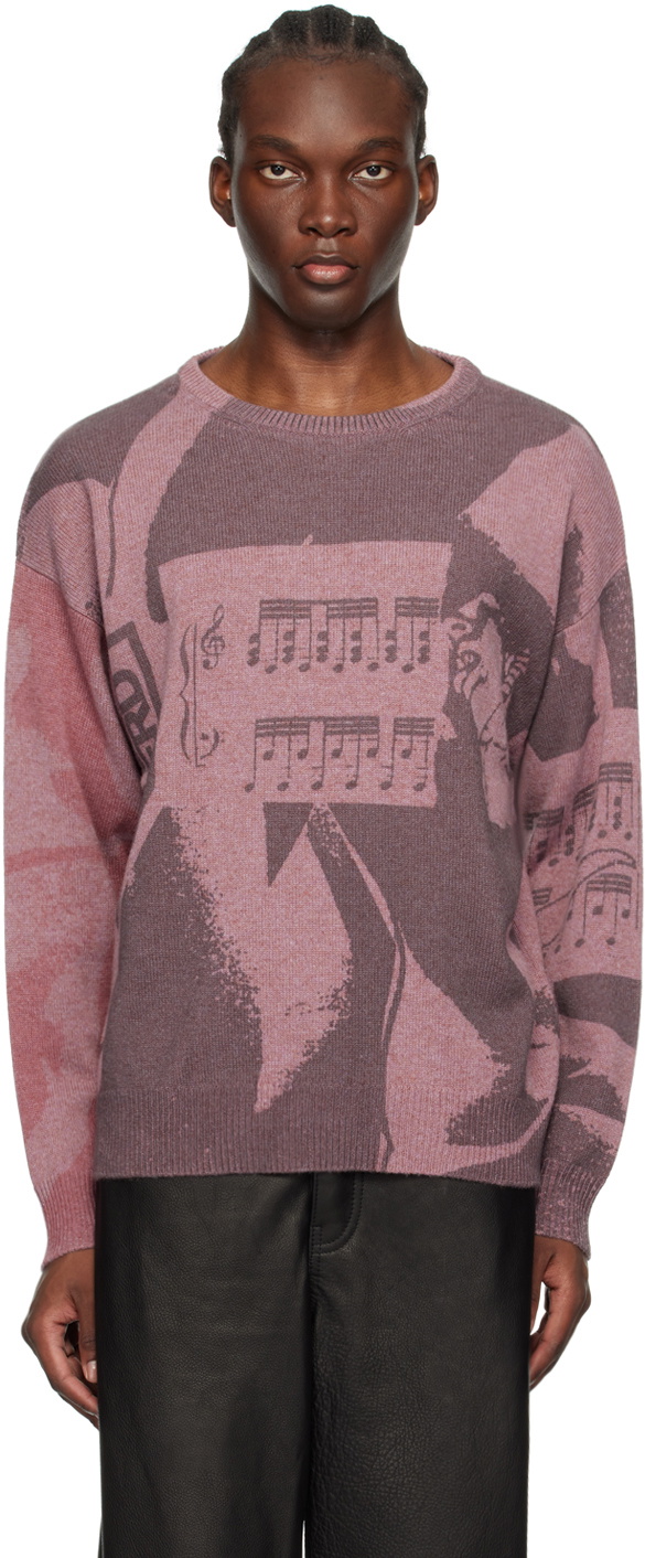 Enfants Riches Déprimés Pink Trax Unsound Sweater Enfants Riches Deprimes