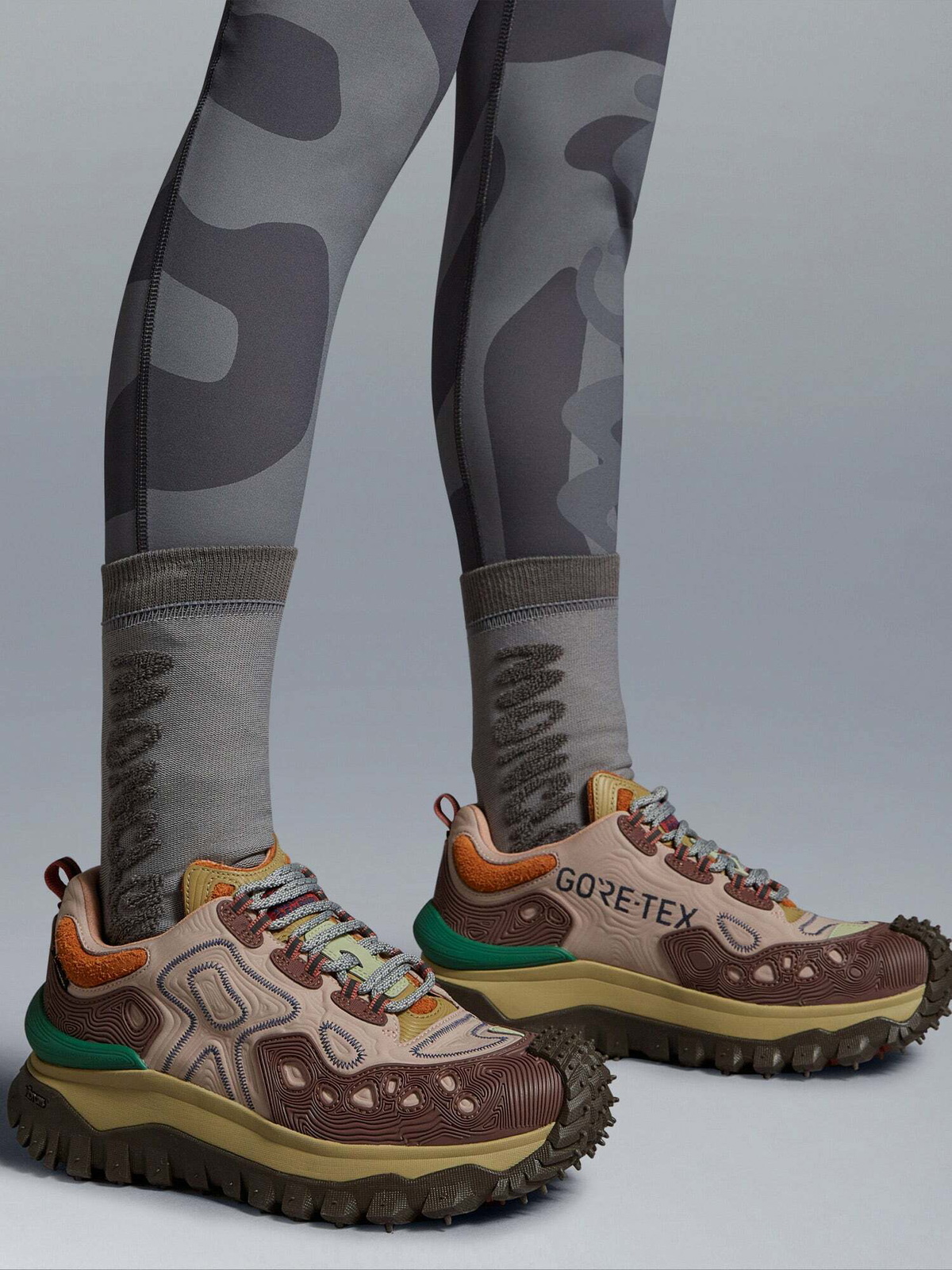 Moncler Genius Trailgrip Grain Multicolor Mens Moncler Genius